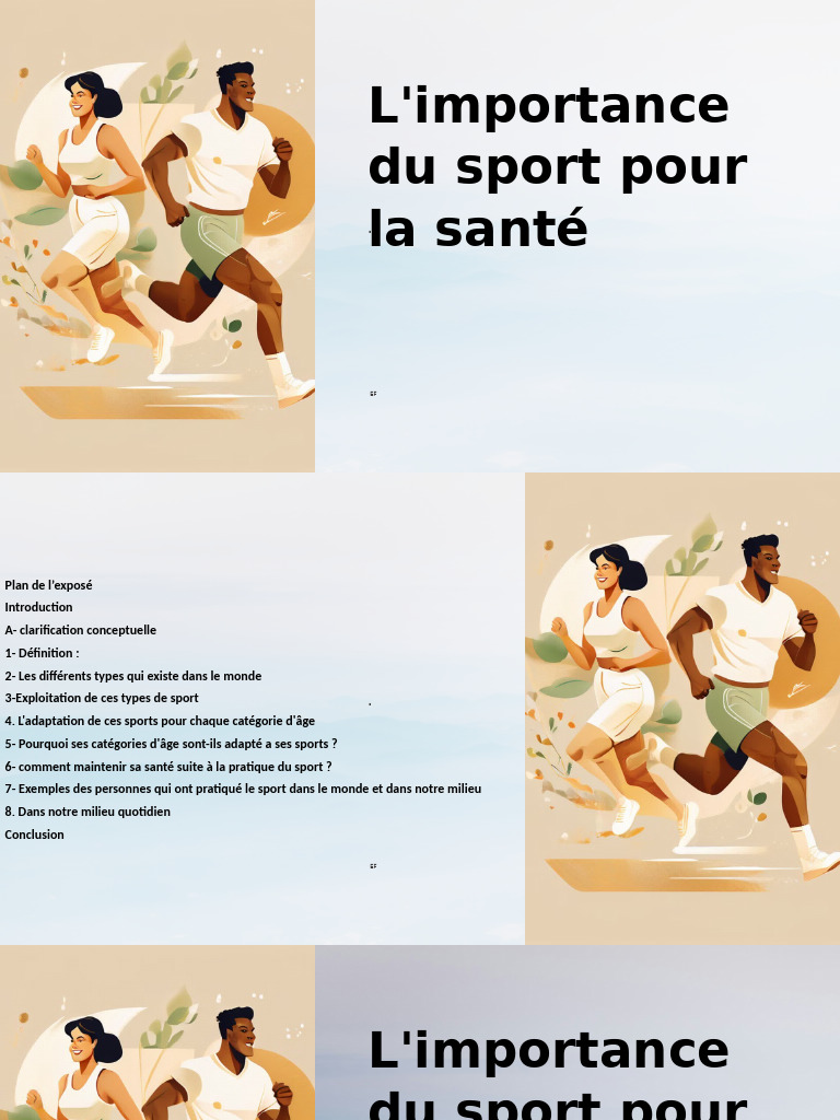 Bienfaits du sport pour la santé | PDF | Des sports