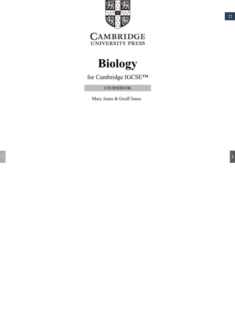 Biology IGCSE Coursebook Compressed Compressed | PDF