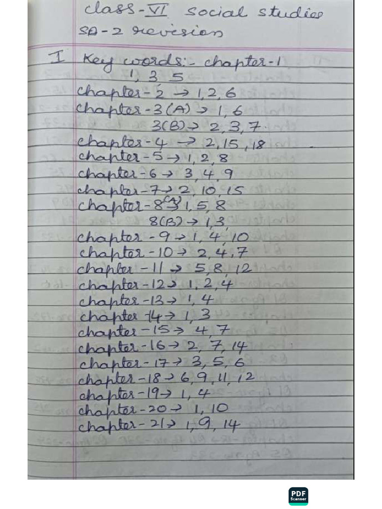 Grade 6 SA2 Revision Social | PDF