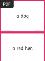 RWI Set 2 Sounds Practice List | PDF | Phonics | Learning