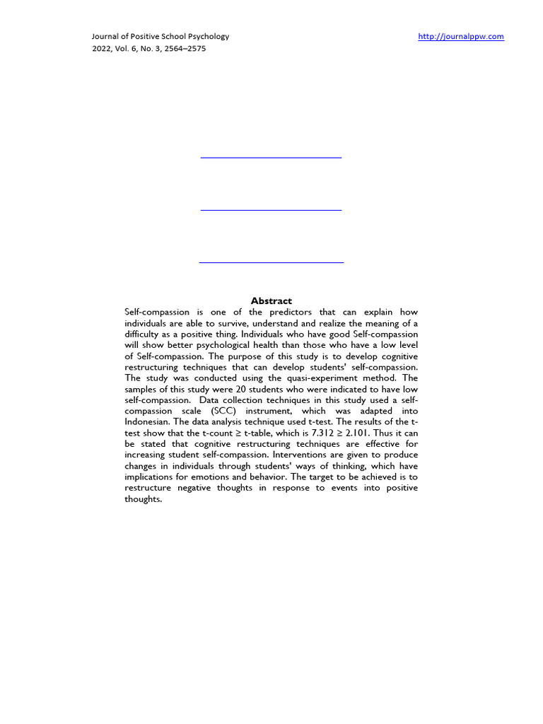 Artikel bu+Shinta+Mayasari | PDF | Thought | Compassion