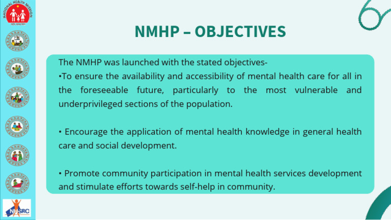 NMHP Objectives for Mental Health Care | PDF