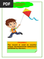 Grade R Report Card Term 3 Colour | PDF