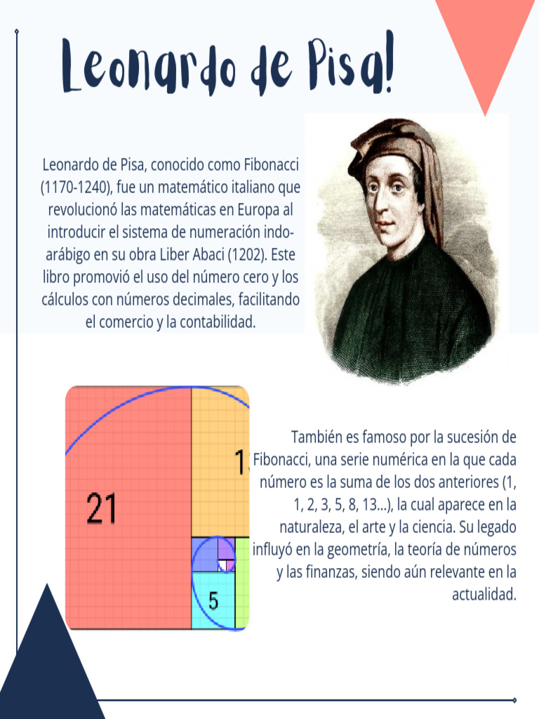 Aportes de Leonardo de Pisa a las Matemáticas | PDF | Matemáticas ...
