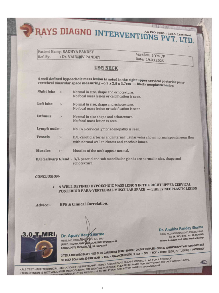 Radhya Altrasound | PDF