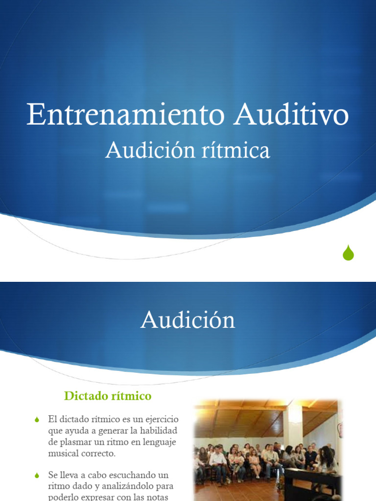 Dictado Rítmico: Mejora tu Audición Musical | PDF