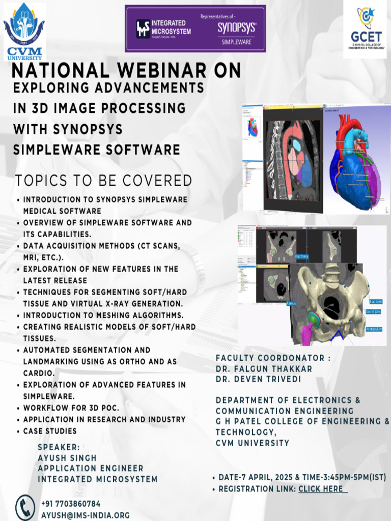 Exploring Advancements in 3D Image Processing With Synopsys Simpleware Medical Software (v-2024. ...