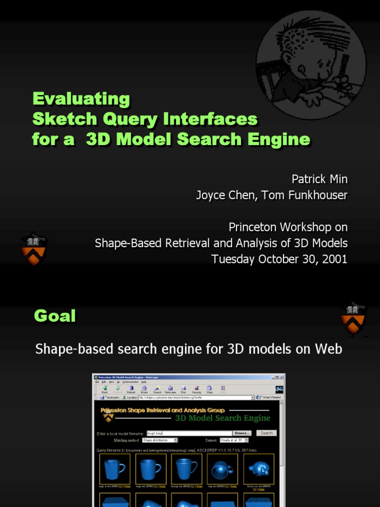 Evaluating Sketch Query Interfaces For A 3D Model Search Engine | PDF | Information Retrieval ...