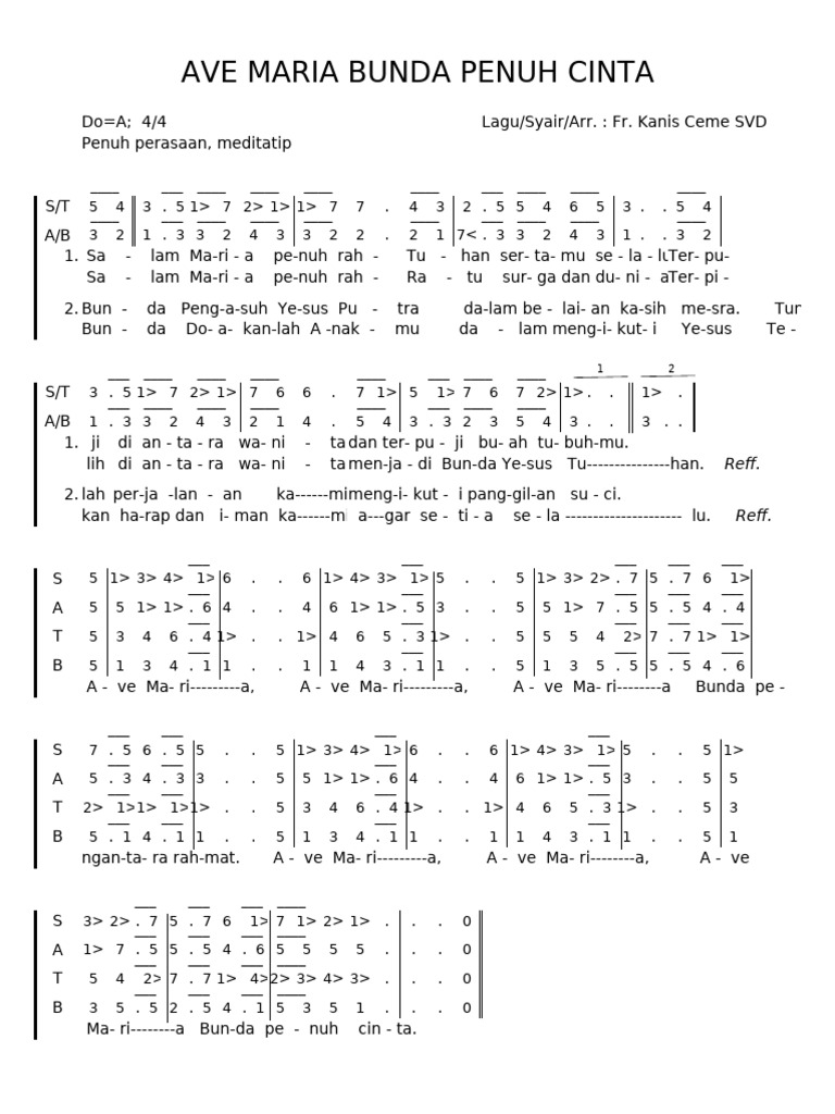 Ave Maria | PDF