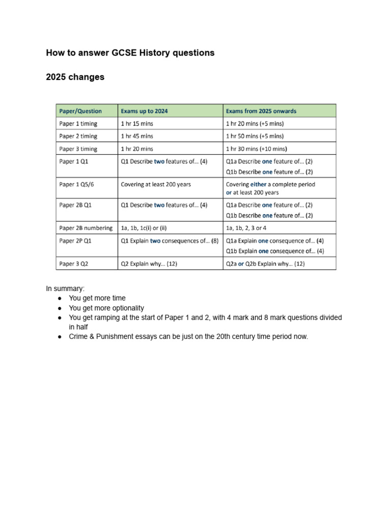 How to answer GCSE exam questions | PDF