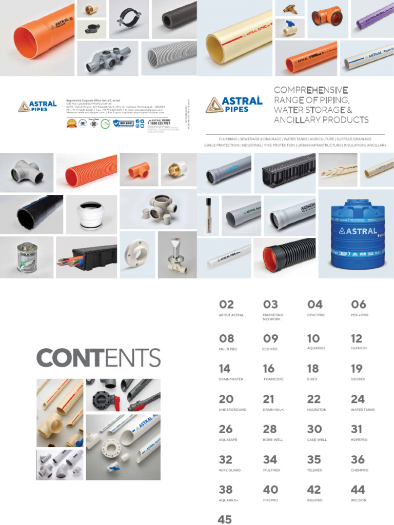 Astral | PDF | Pipe (Fluid Conveyance) | Polyvinyl Chloride