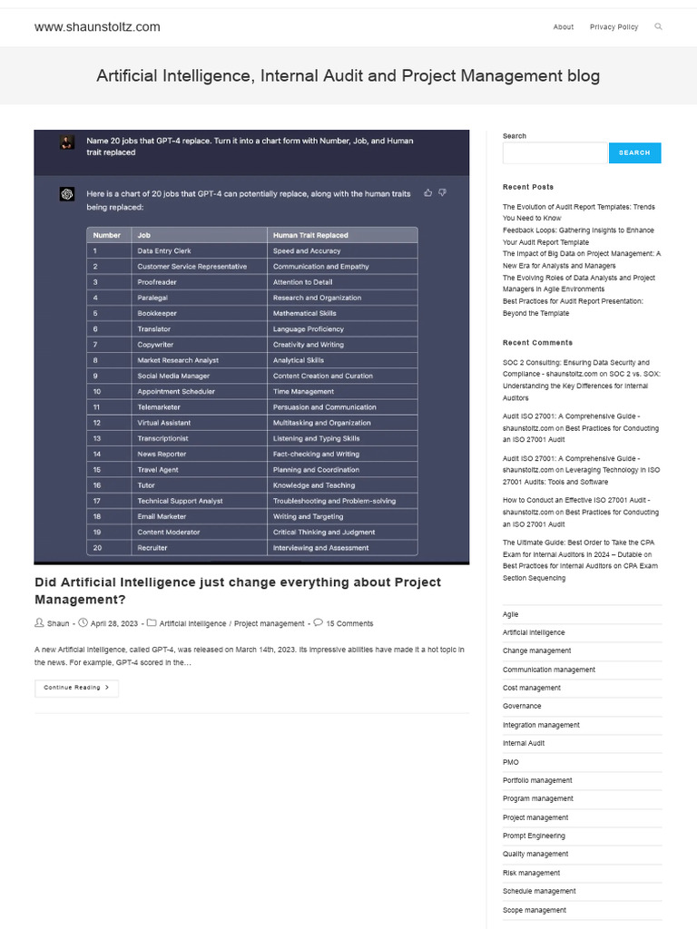 Internal audit data analytics | PDF | Audit | Internal Audit