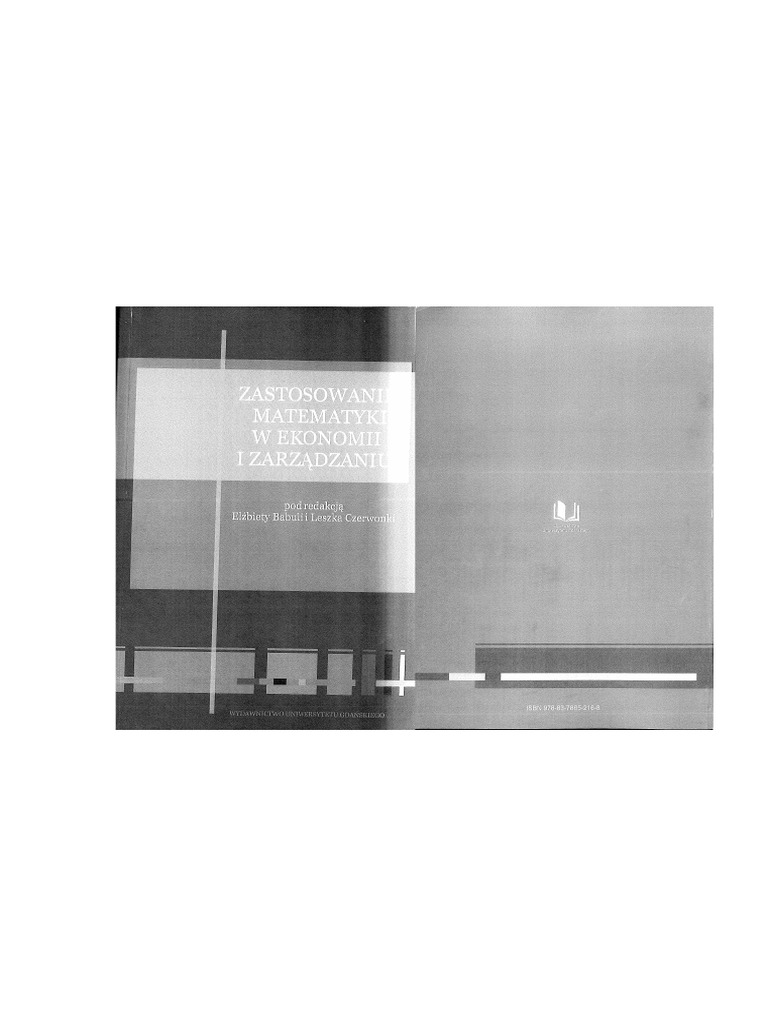 Otwórz (Babula - E - Czerwonka - L - Zastosowanie - Matema) | PDF