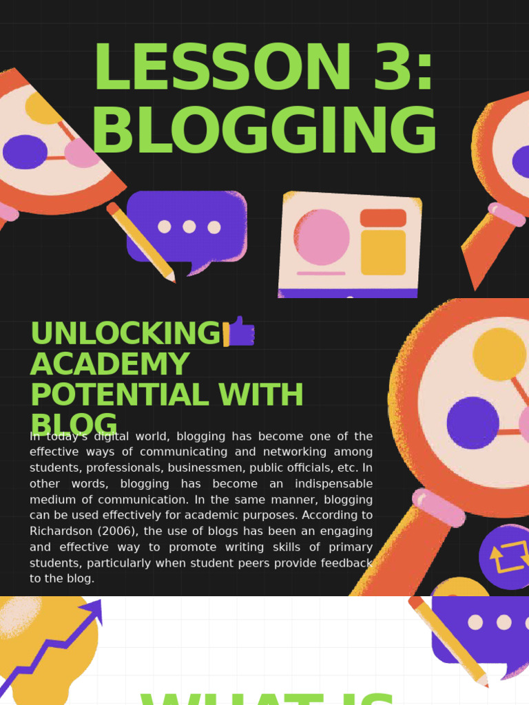 Effective Blogging for Academic Success | PDF