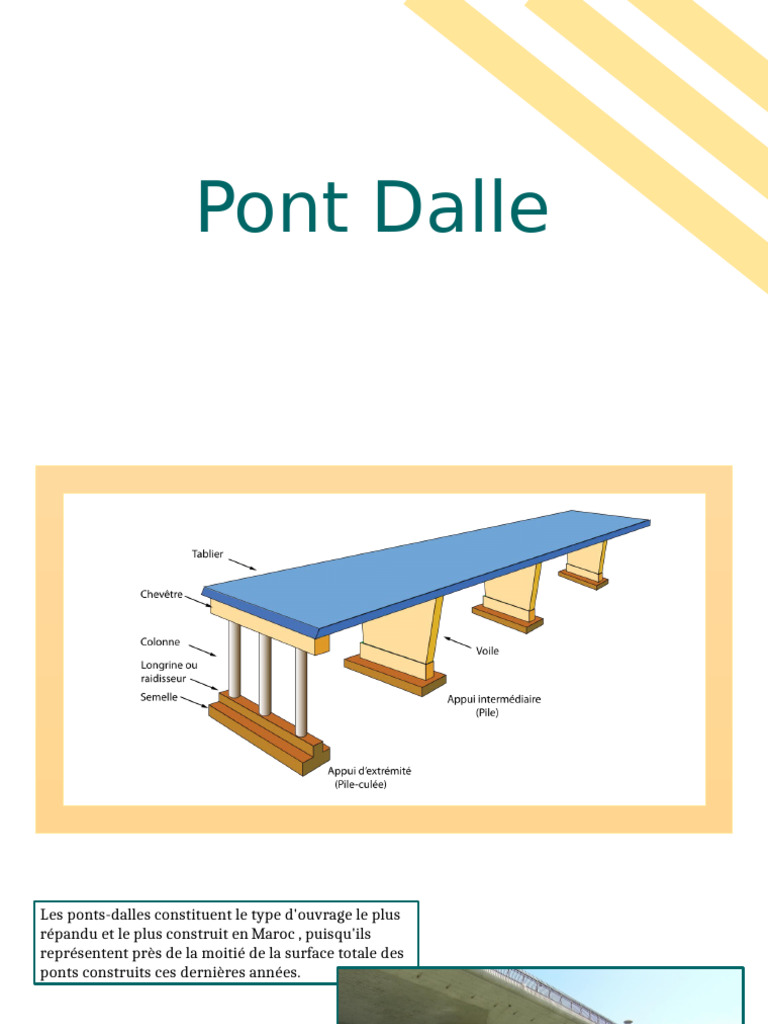 Avantages des Ponts-Dalles au Maroc | PDF | Pont | Ingénierie des ...