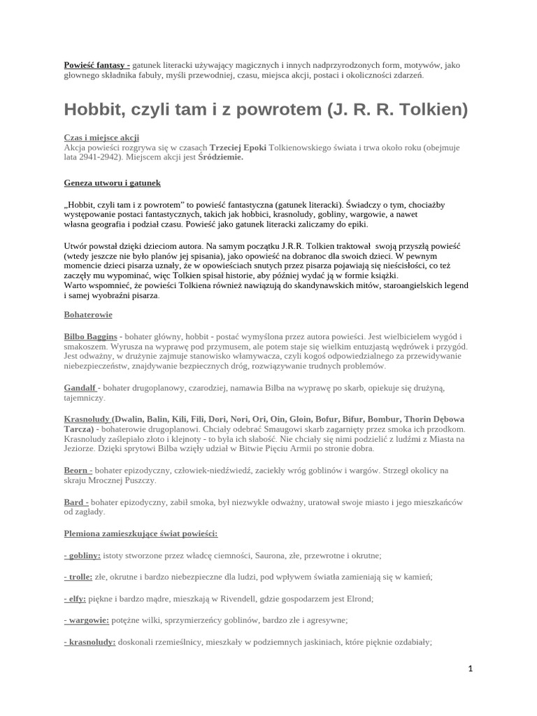 Hobbit | PDF