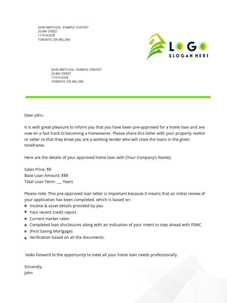 Loan Pre Approval PDF | PDF