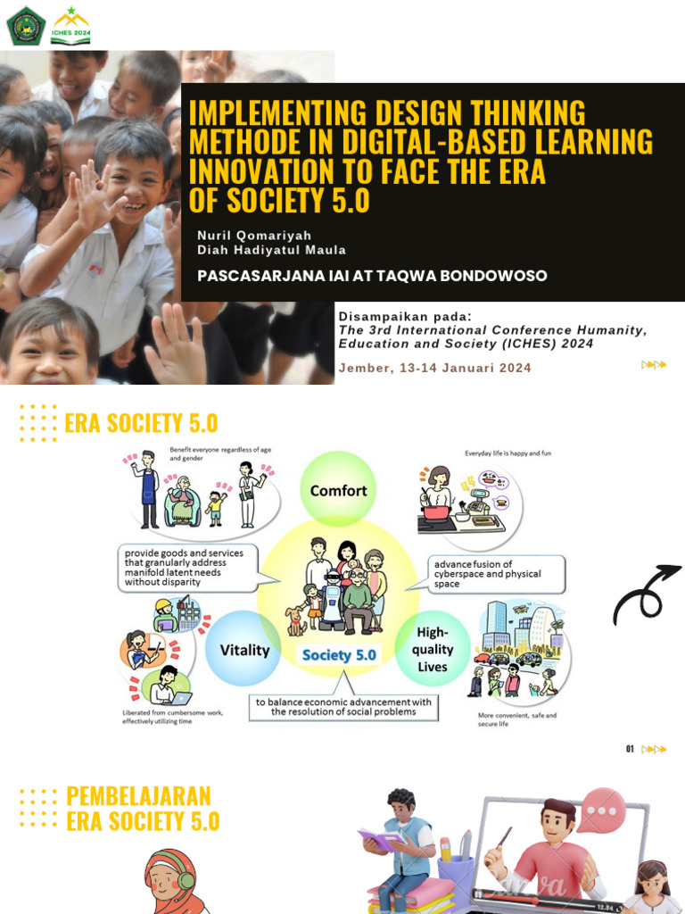Implementing Design Thinking Methode in Digital-Based Learning Innovation To Face The Era of ...