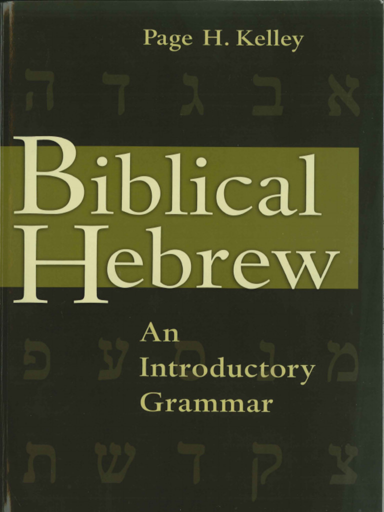 《Biblical Hebrew》- Page H.kelley | PDF