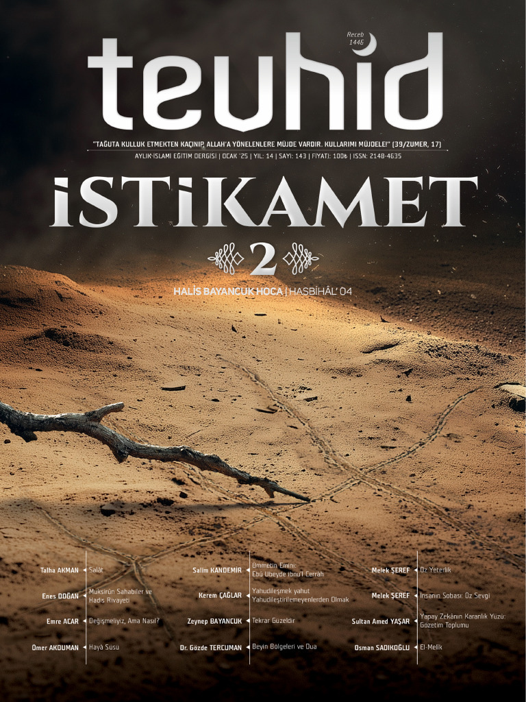 İstikamet - 2, Tevhid Dergisi, 143. Sayı | PDF