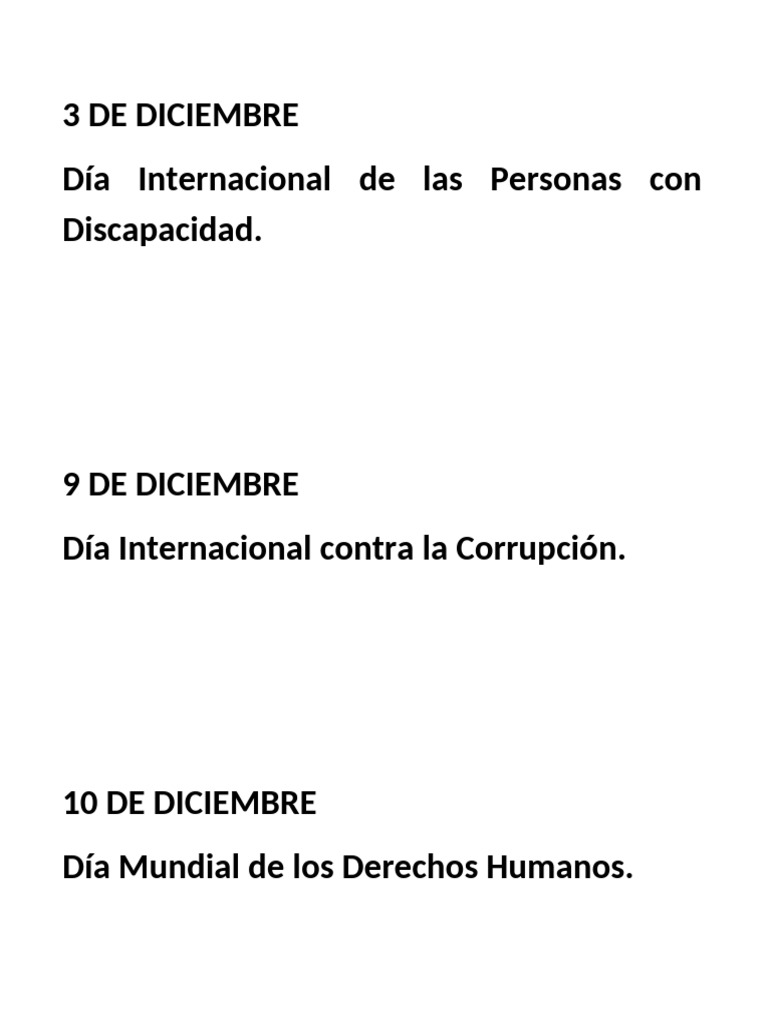 Periodico Diciembre | PDF