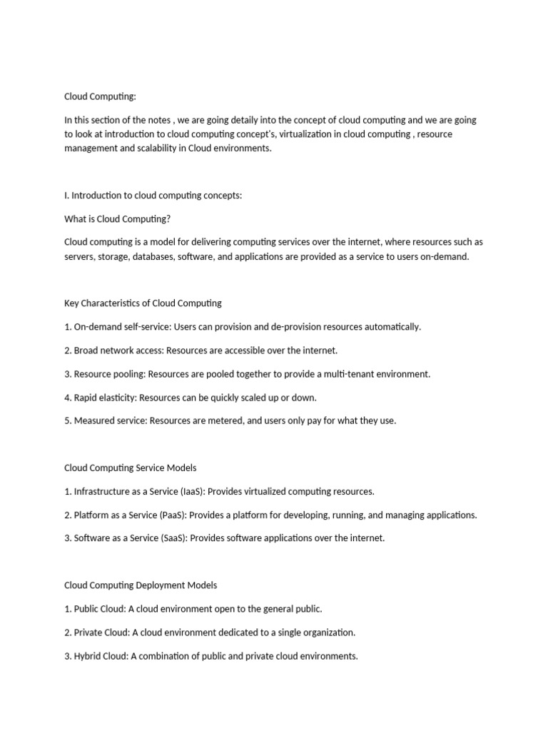 Chapter 4 Cloud Computing OS 2 | PDF | Virtualization | Cloud Computing