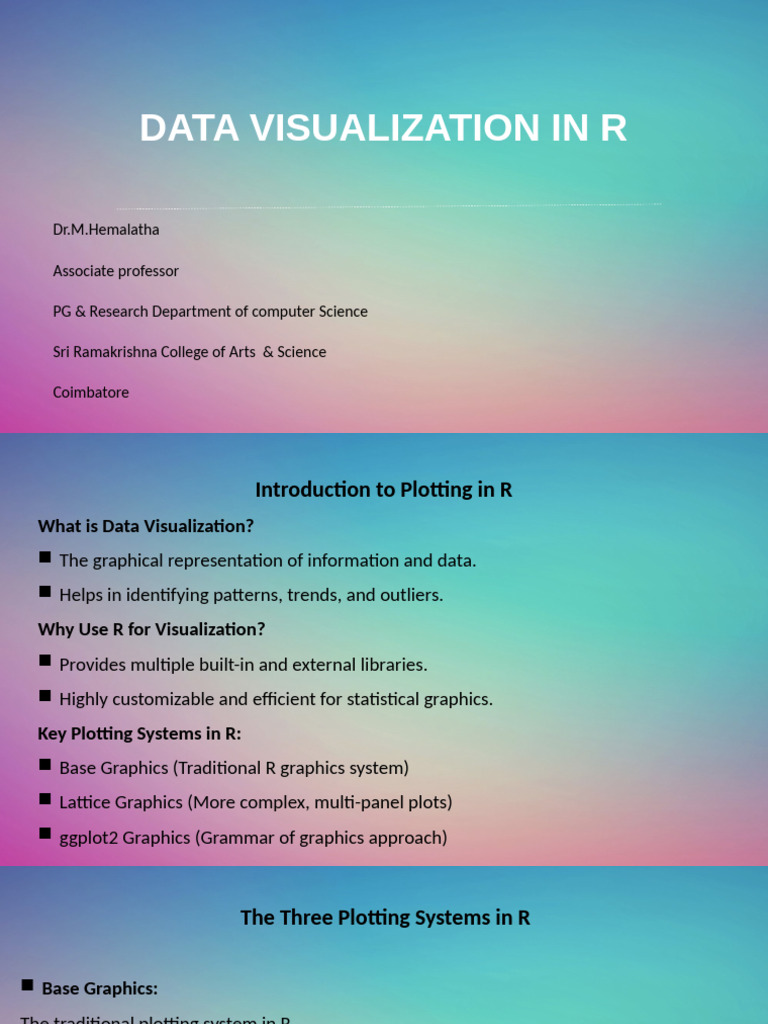 Data Visualization.r | PDF | Computer Science | Applied Mathematics