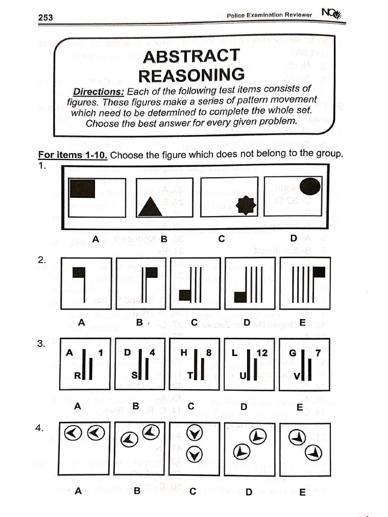 Ncv-9. Abstract & Quantitative Reasoning | PDF