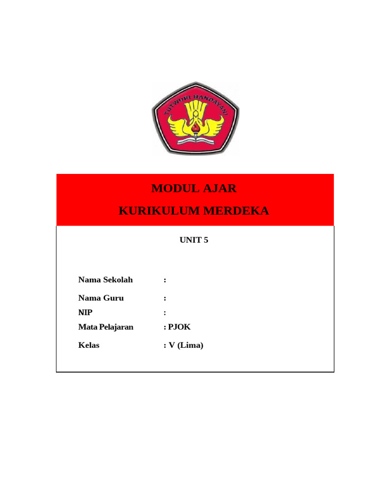 PJOK 5 UNIT 5 | PDF