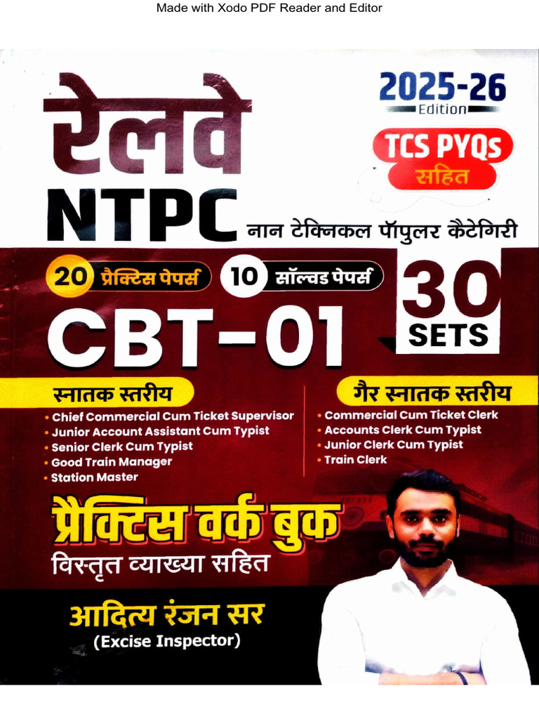 Aditya Ranjan Sir NTPC Practice Set- 10-Copy (1) | PDF