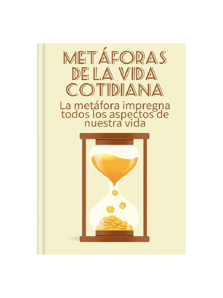 Metáforas en la vida cotidiana | PDF | Metáfora | Pensamiento