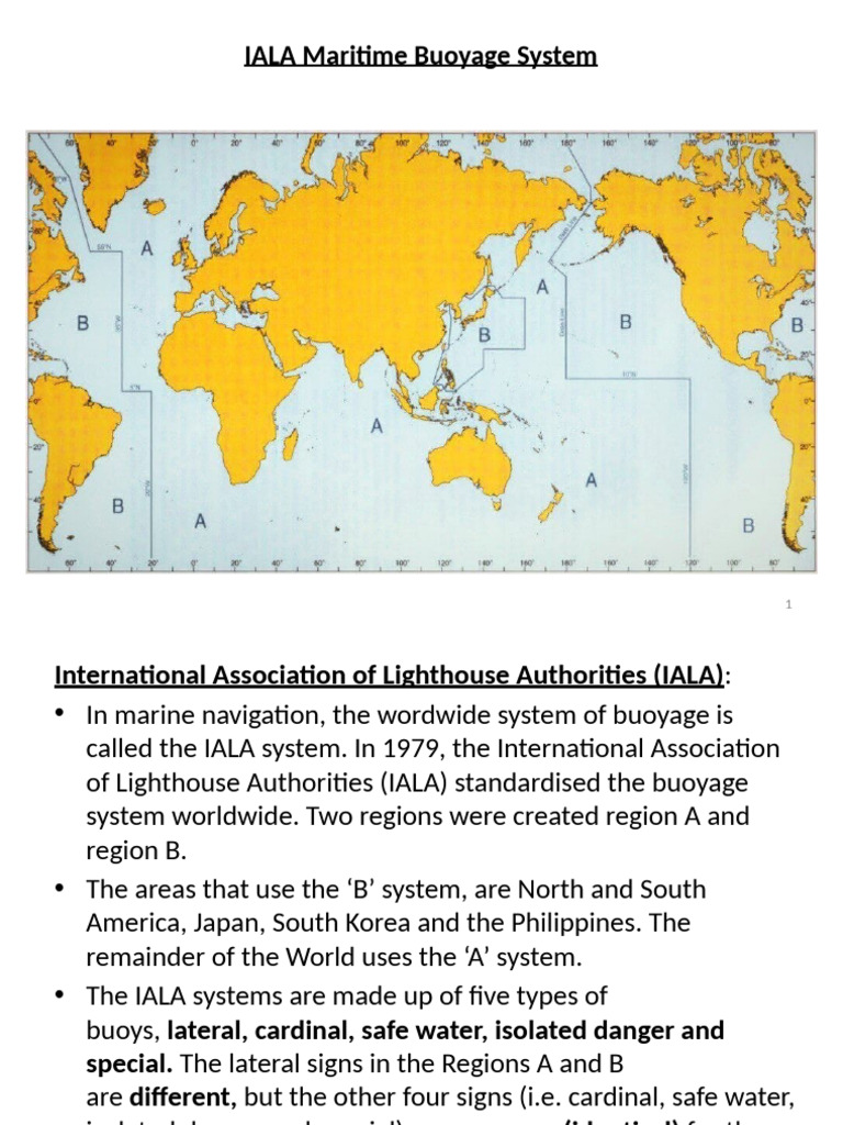 IALA Maritime Buoyage System, 2nd Mates-1 | PDF | Light