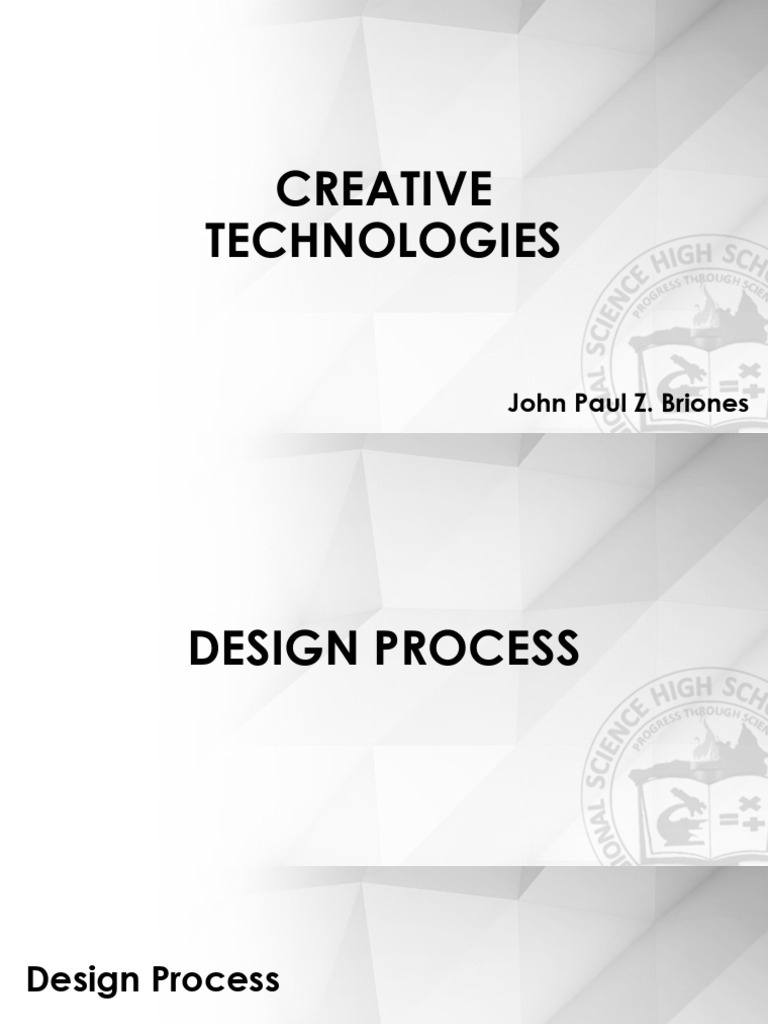 CreativeTechnology Design Process | PDF | Robotics | Robot