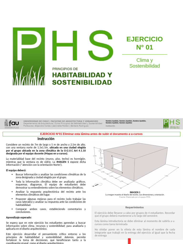Ejercicio 01 Clima y Sostenibilidad | PDF | Clima | Geografía Física