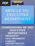 ART VII 1987 Philippine Constitution | PDF | Presidents Of The United ...