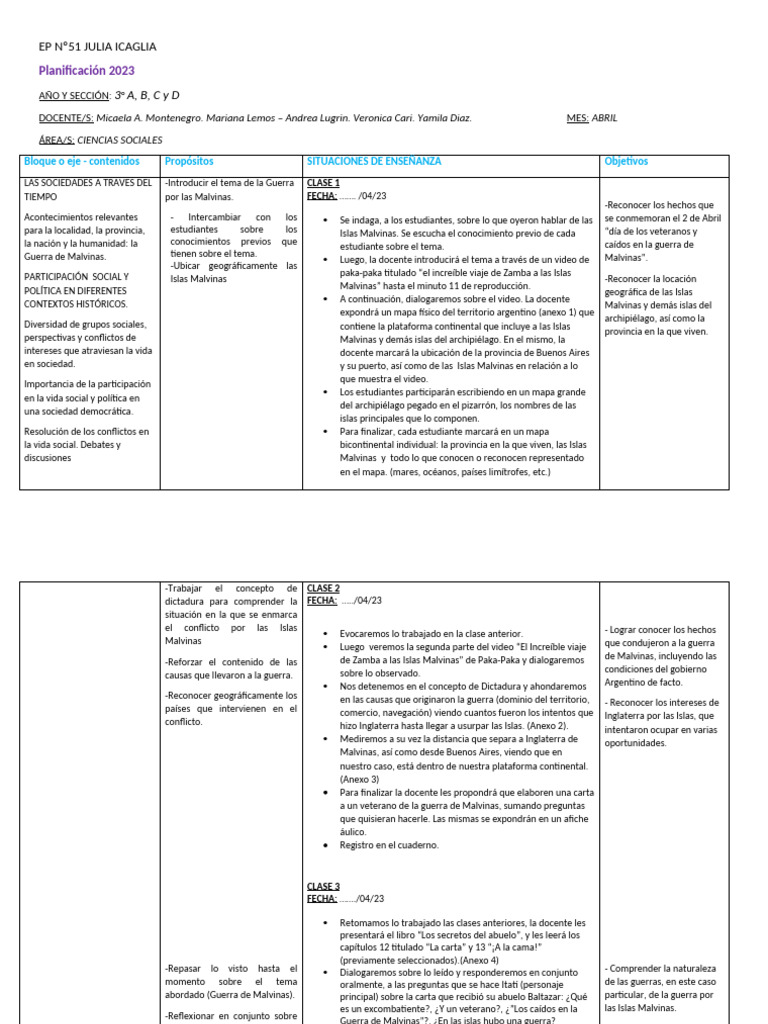 CS Soc ABRIL 3ro 2023 | PDF