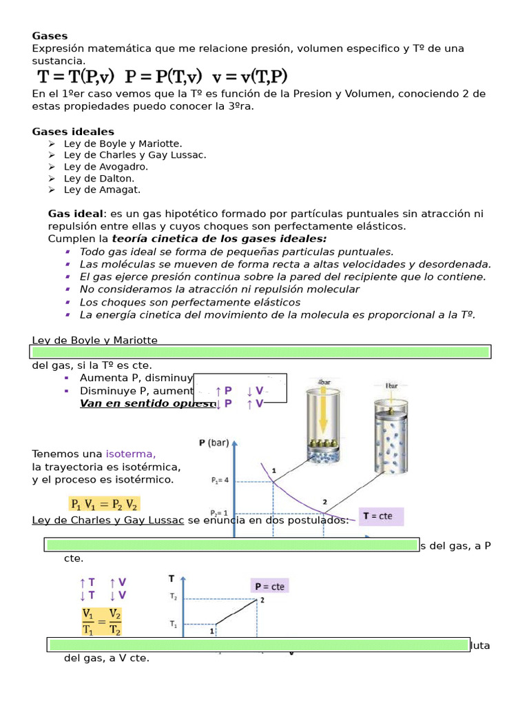 Introduccion A La Termodinamica | PDF | Gases | Química Física