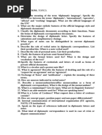 Understanding Note Verbale in Diplomacy | PDF | Language Arts & Discipline