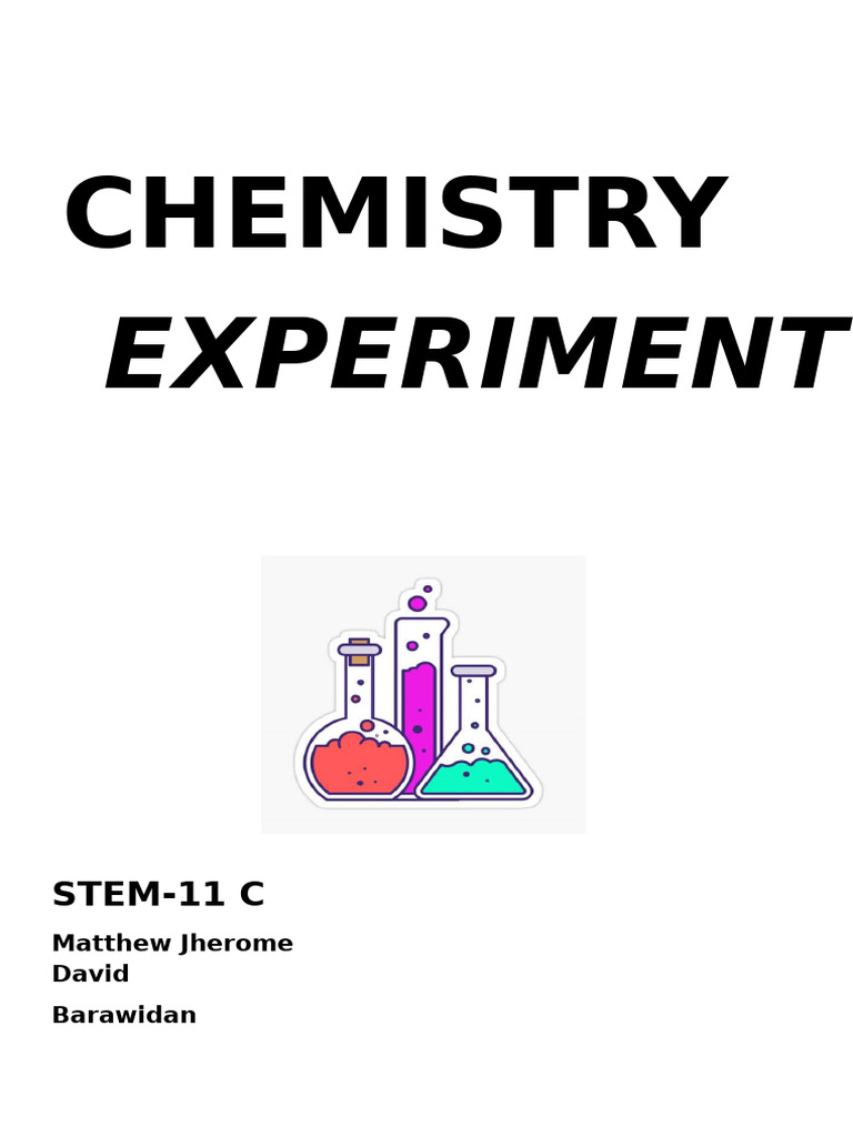 General Chemistry 2 - Performance Task 2 | PDF | Water | Physical Chemistry