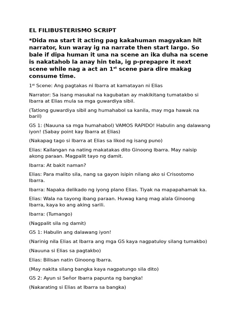 Script El Fili | PDF