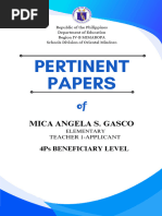 Ict Coordinator Esat Certification Template | PDF