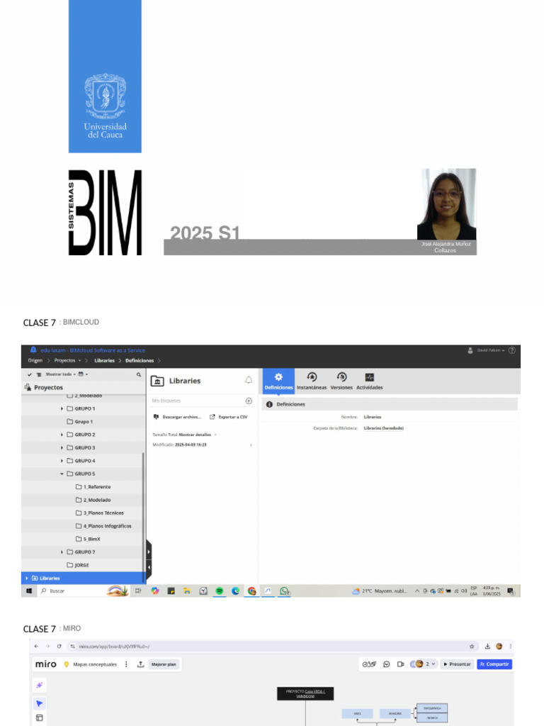 Herramientas de Colaboración: BIMCLOUD, MIRO, TRELLO | PDF