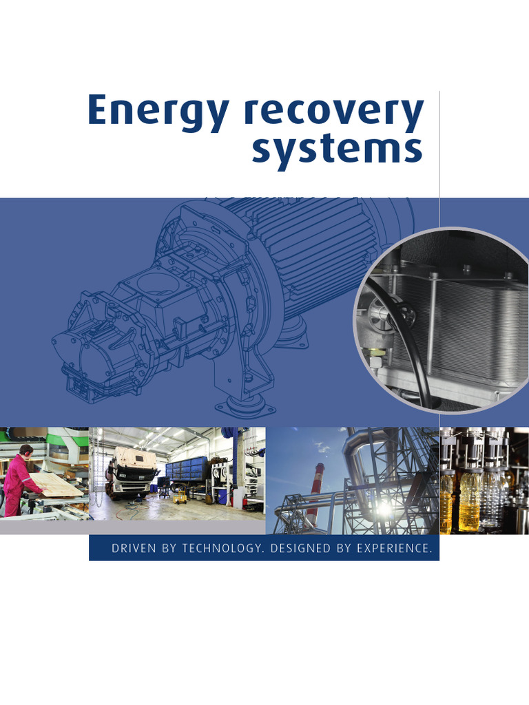 Energy Recovery Leaflet EN | PDF | Water Heating | Water