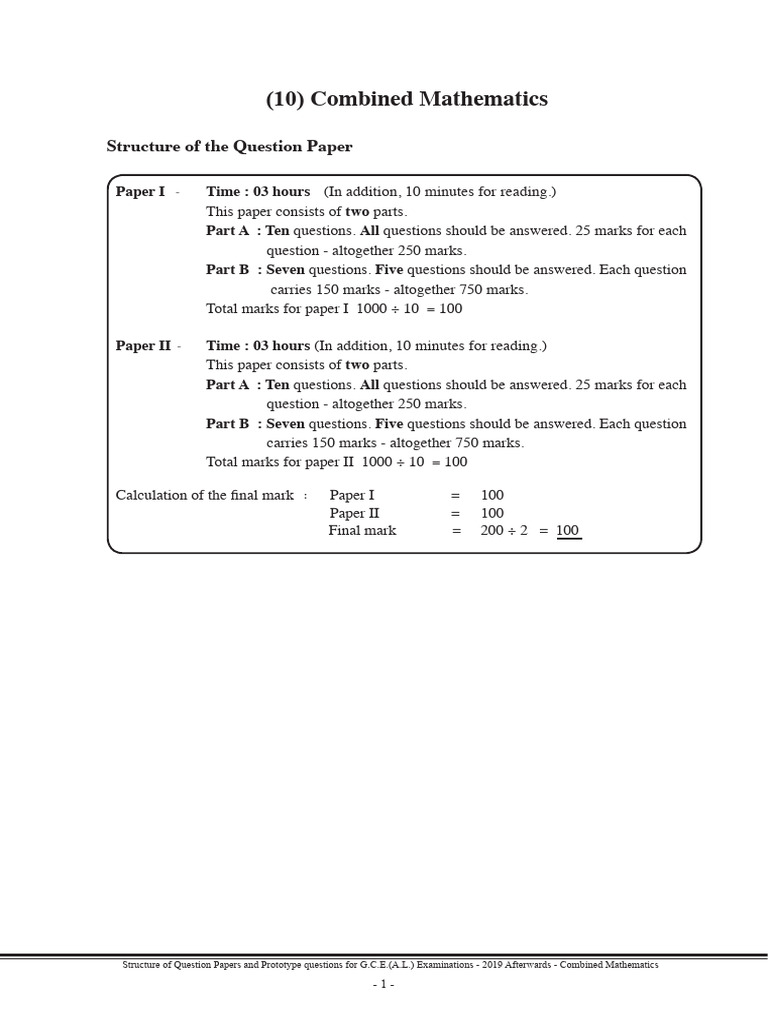 1637653041 Combined Mathematics E | PDF | Mathematical Physics | Mathematics