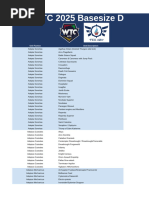 40k Base Size Chart V1.9 | PDF