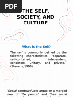 Understanding The Self (Lesson 2) | PDF