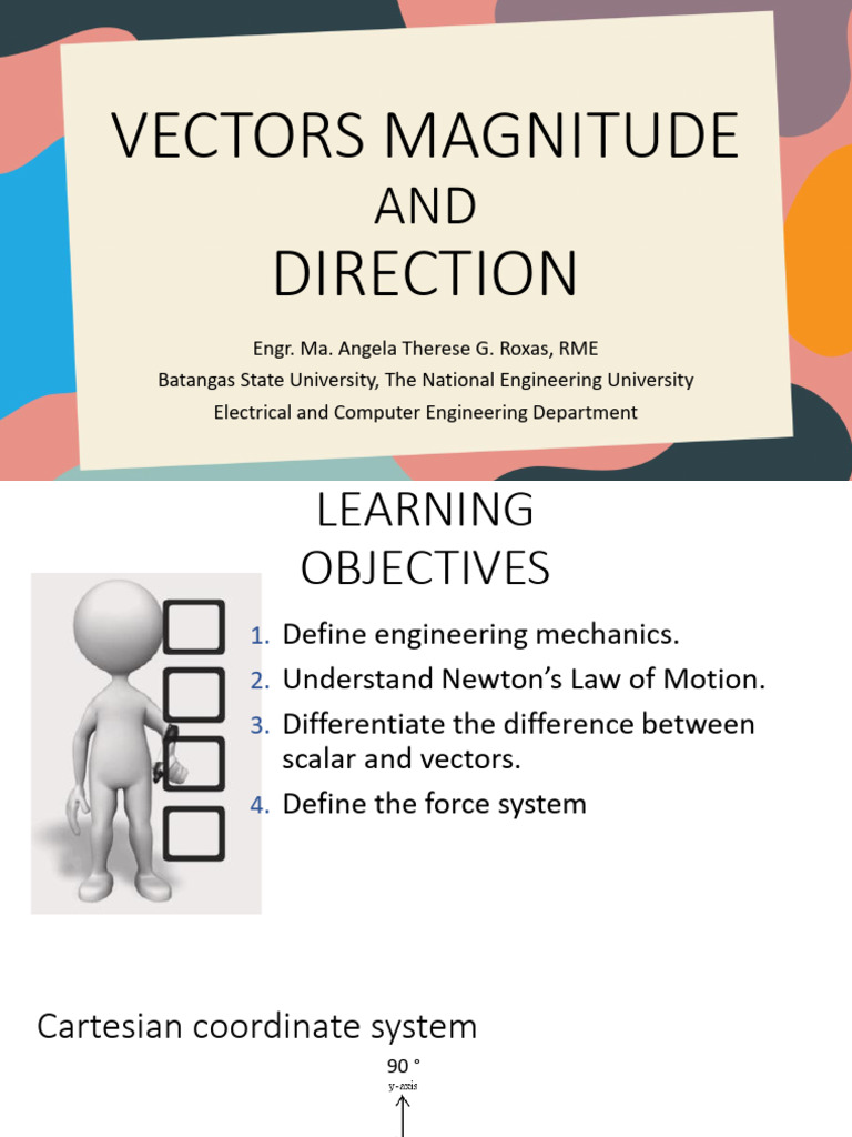 Vectors: Magnitude and Direction Guide | PDF