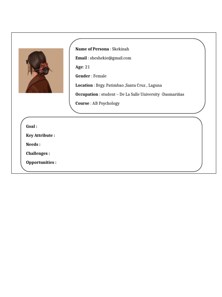 CVL - Persona | PDF