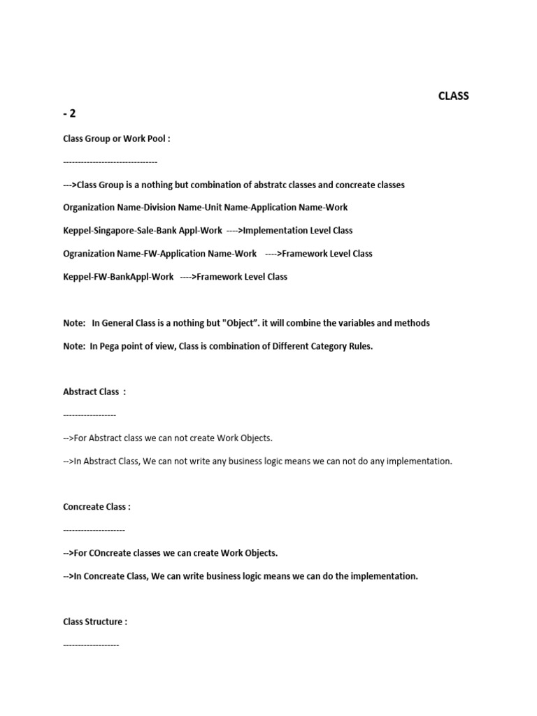 Class - 2 | PDF | Class (Computer Programming) | Databases