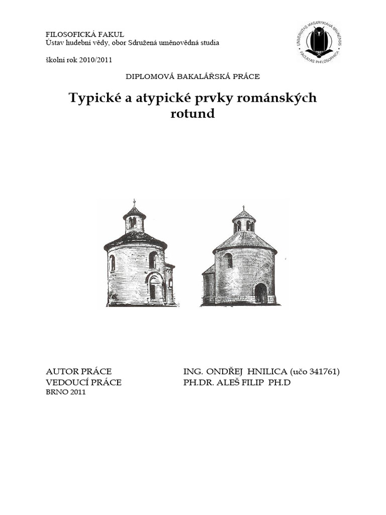 Typické A Atypické Prvky Románských Rotund | PDF